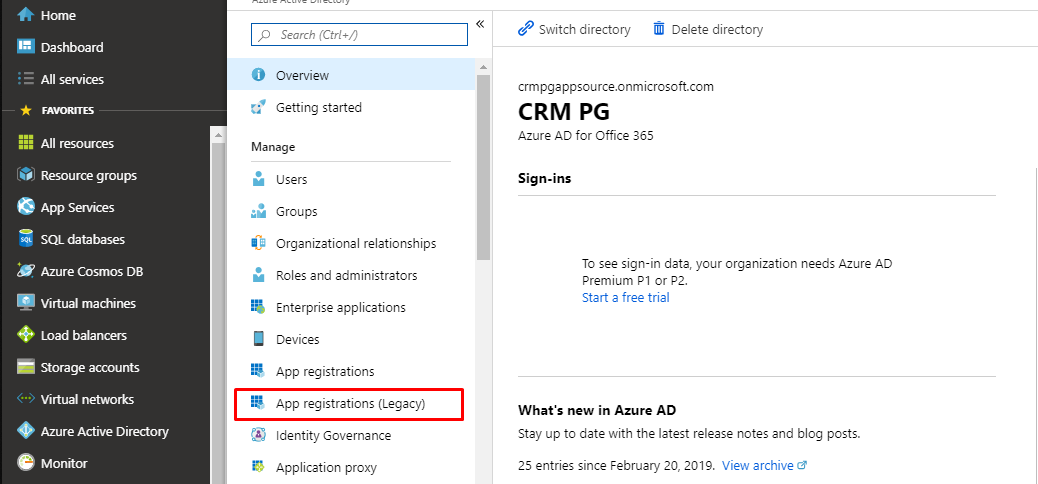 Microsoft Dynamics Authentication
