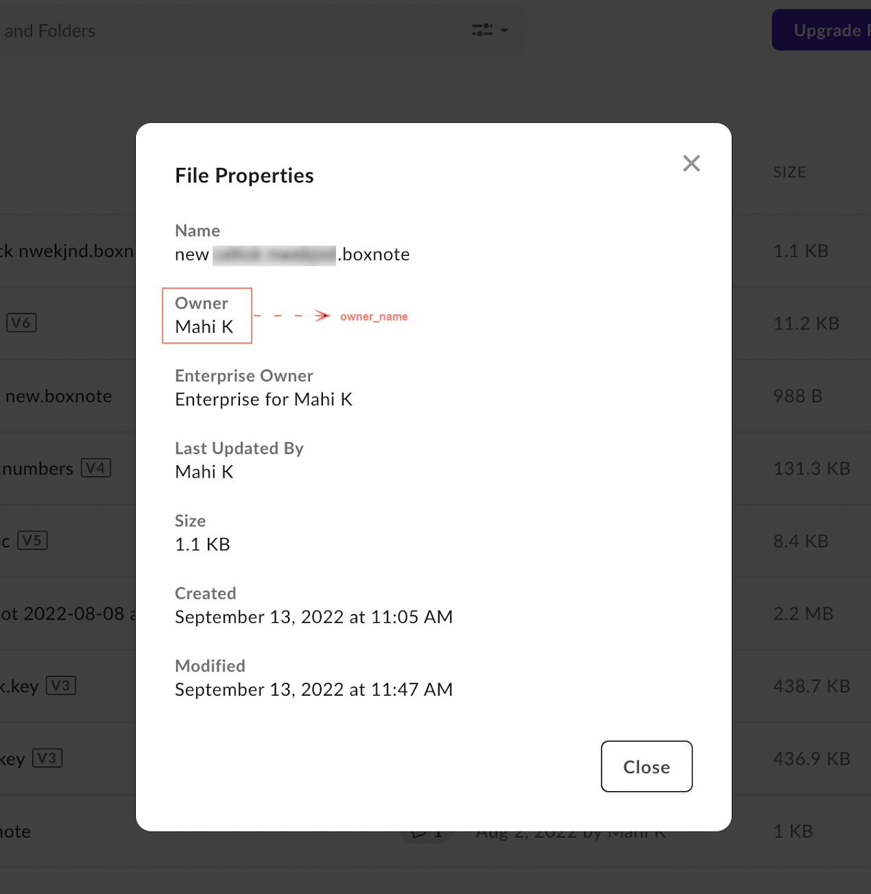 Field Mapping Between Box and SearchUnify